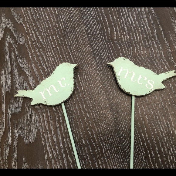 Party Supplies | Me And Mrs Cake Topper | Poshmark